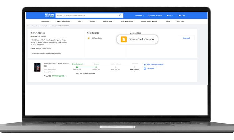 How to download invoice from Flipkart | Latest Updates | [2023]