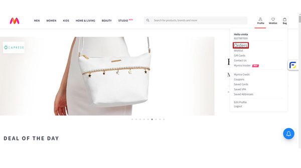 How To Cancel Order On Myntra Through App & Website